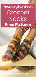 15 Free Crochet Socks Patterns for Beginners - 99 Crochet